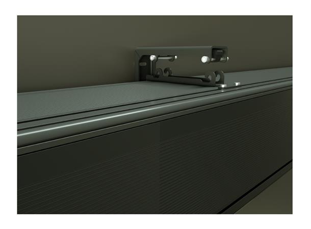 Screenline BIG LODO EVO 700x525 cm u/sorte kanter, lystett, gain 1,0 ...